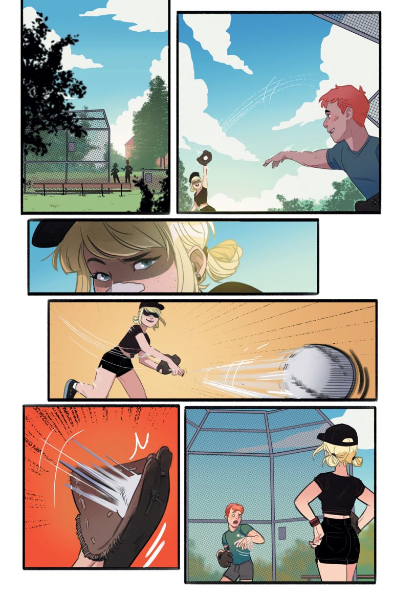 Follow along on Archie and Sabrina's first date in ARCHIE #707 ...