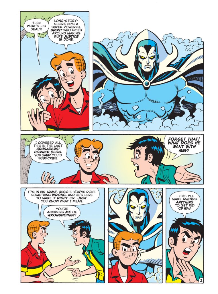 It's Mr. Justice vs. Reggie Mantle in ARCHIE DIGEST #336! - Archie Comics