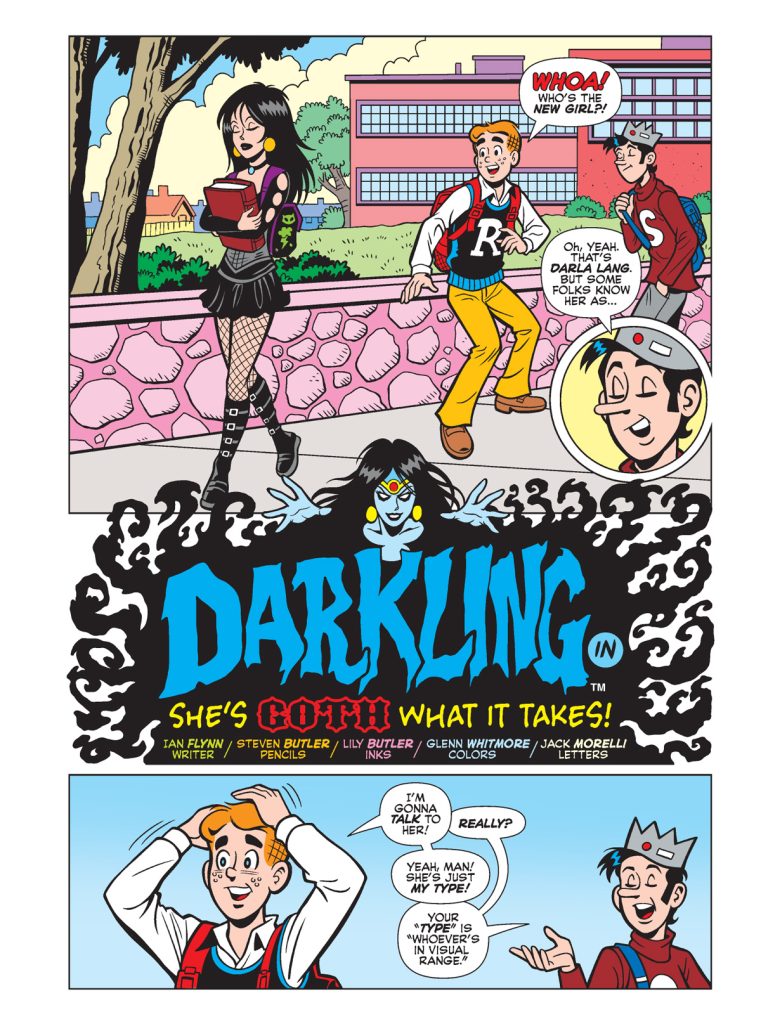 Darkling and Captain Flag return in WORLD OF BETTY & VERONICA DIGEST ...