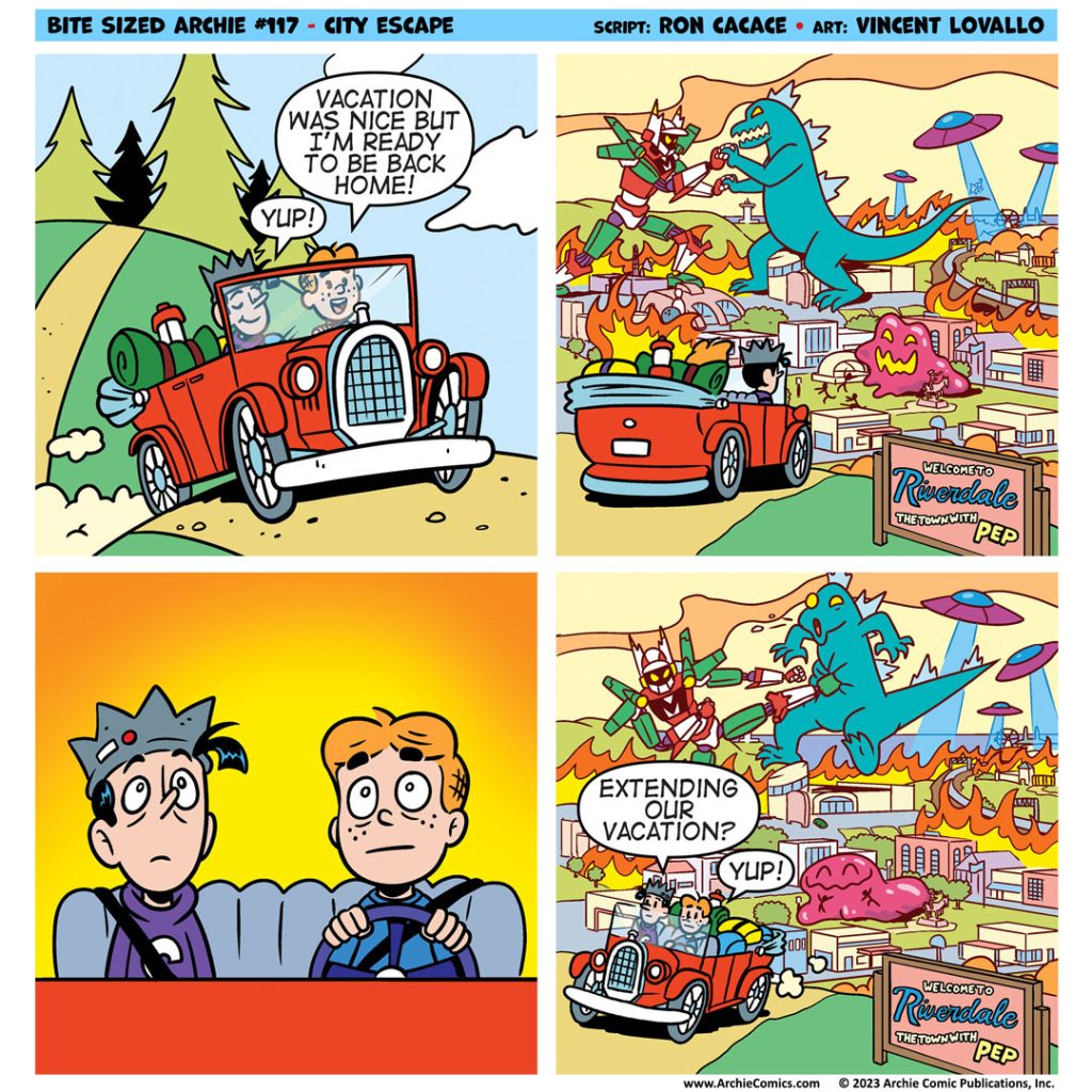 Bite Sized Archie #117 – City Escape - Archie Comics