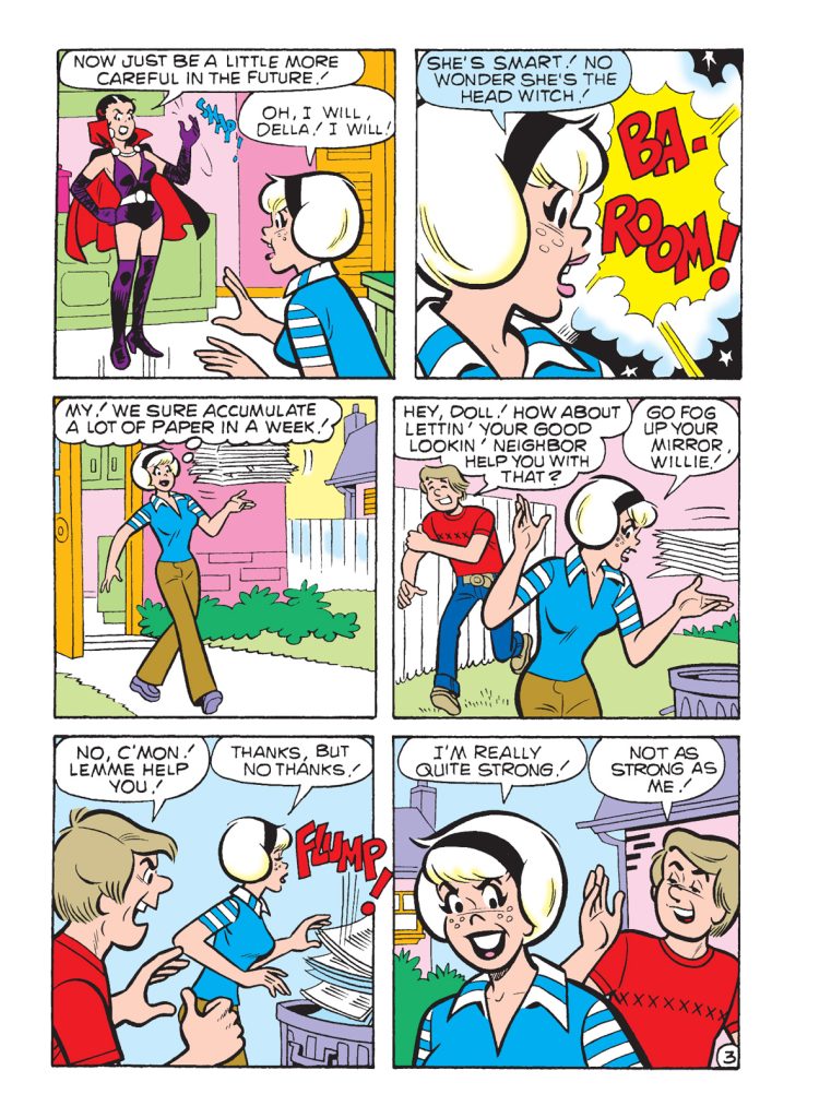Darkling (somehow!) hits the beach in BETTY & VERONICA DIGEST #315 ...