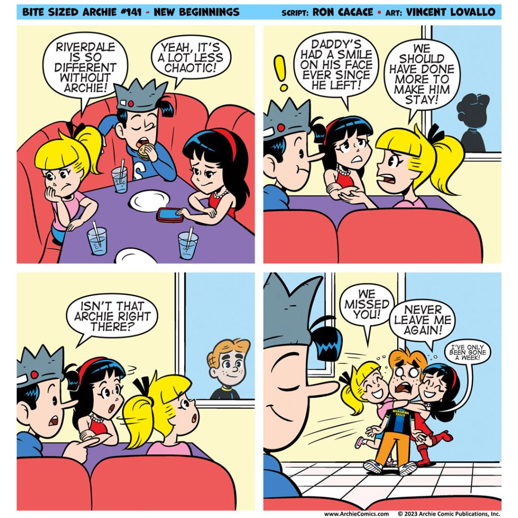Bite Sized Archie #141 – New Beginnings - Archie Comics