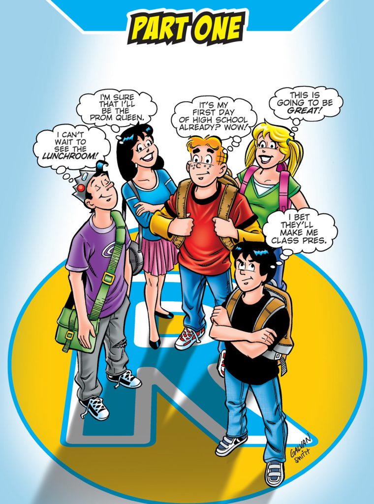 The gang goes back to Year One in ARCHIE SHOWCASE DIGEST #15! - Archie ...
