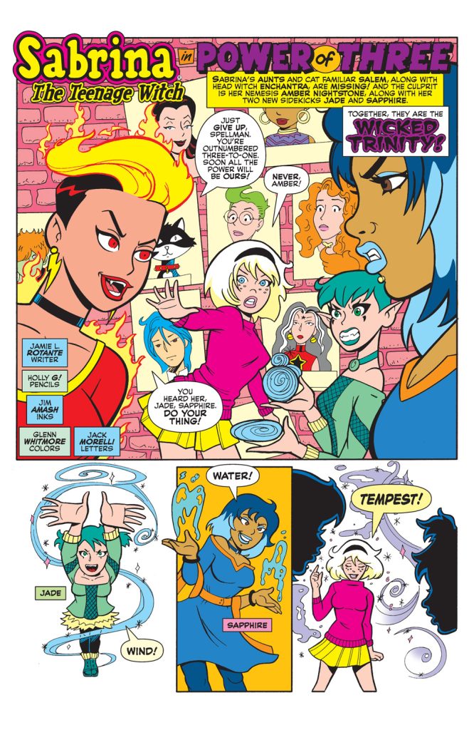 Watch out, Sabrina - here come Jade and Sapphire! - Archie Comics
