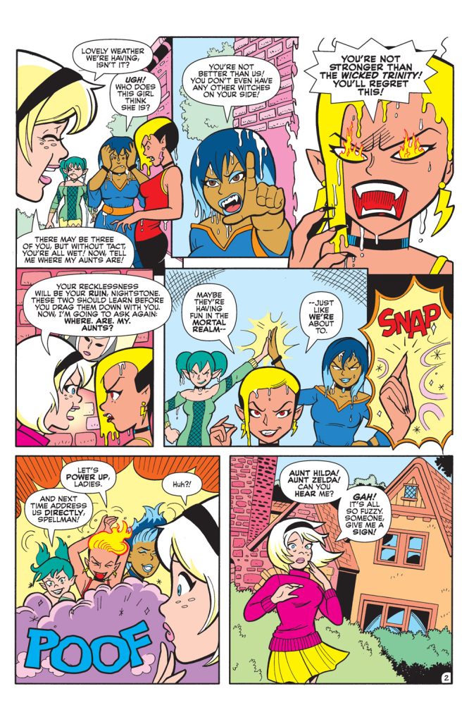 Watch out, Sabrina - here come Jade and Sapphire! - Archie Comics