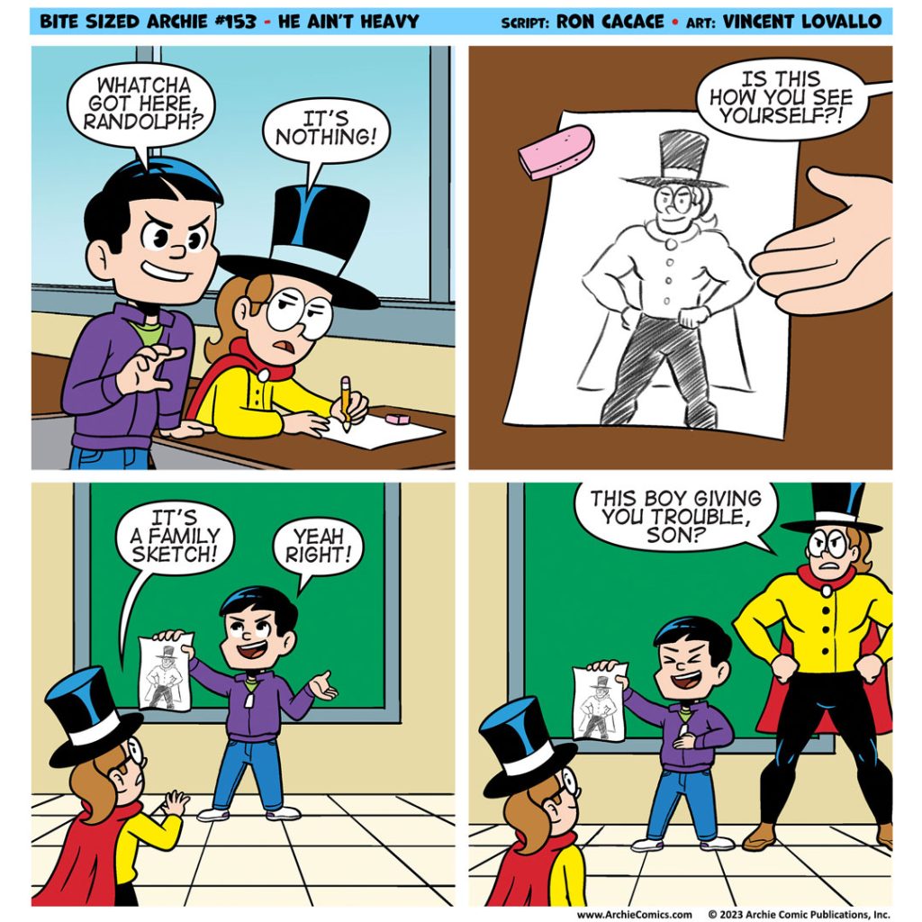 Bite Sized Archie #153 – He Ain't Heavy - Archie Comics