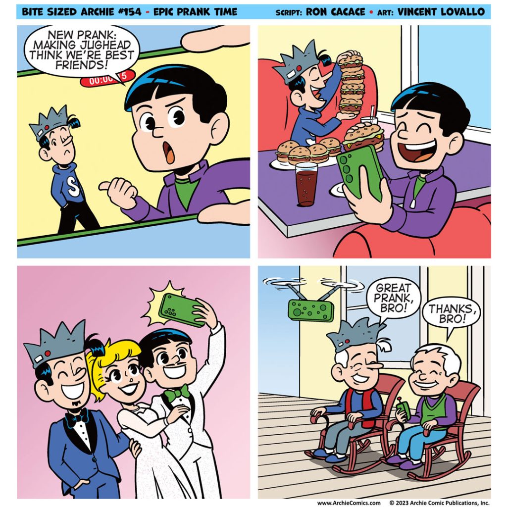 Bite Sized Archie #154 – Epic Prank Time - Archie Comics