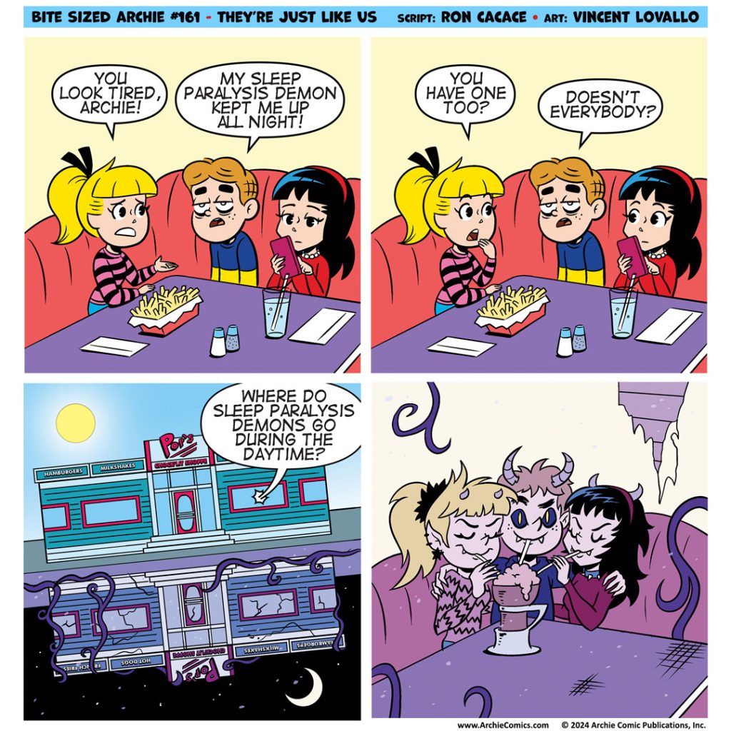 Bite Sized Archie #161 – They're Just Like Us - Archie Comics