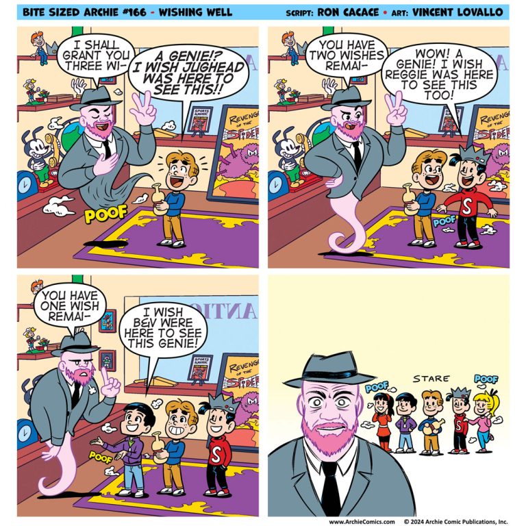 Bite Sized Archie #166 – Wishing Well - Archie Comics