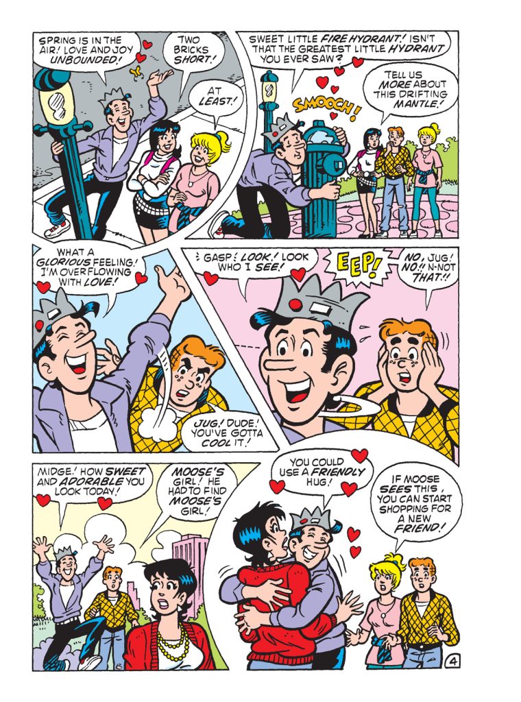 Spring is in the air! But does Jughead care? - Archie Comics