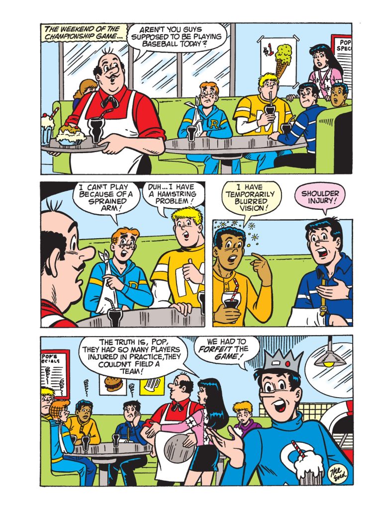Big Moose makes a big mess in ARCHIE DIGEST #350! - Archie Comics
