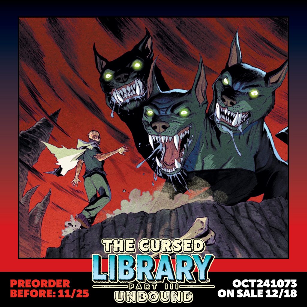 The Cursed Library: Unbound Hits Stores on December 18th! - Archie Comics