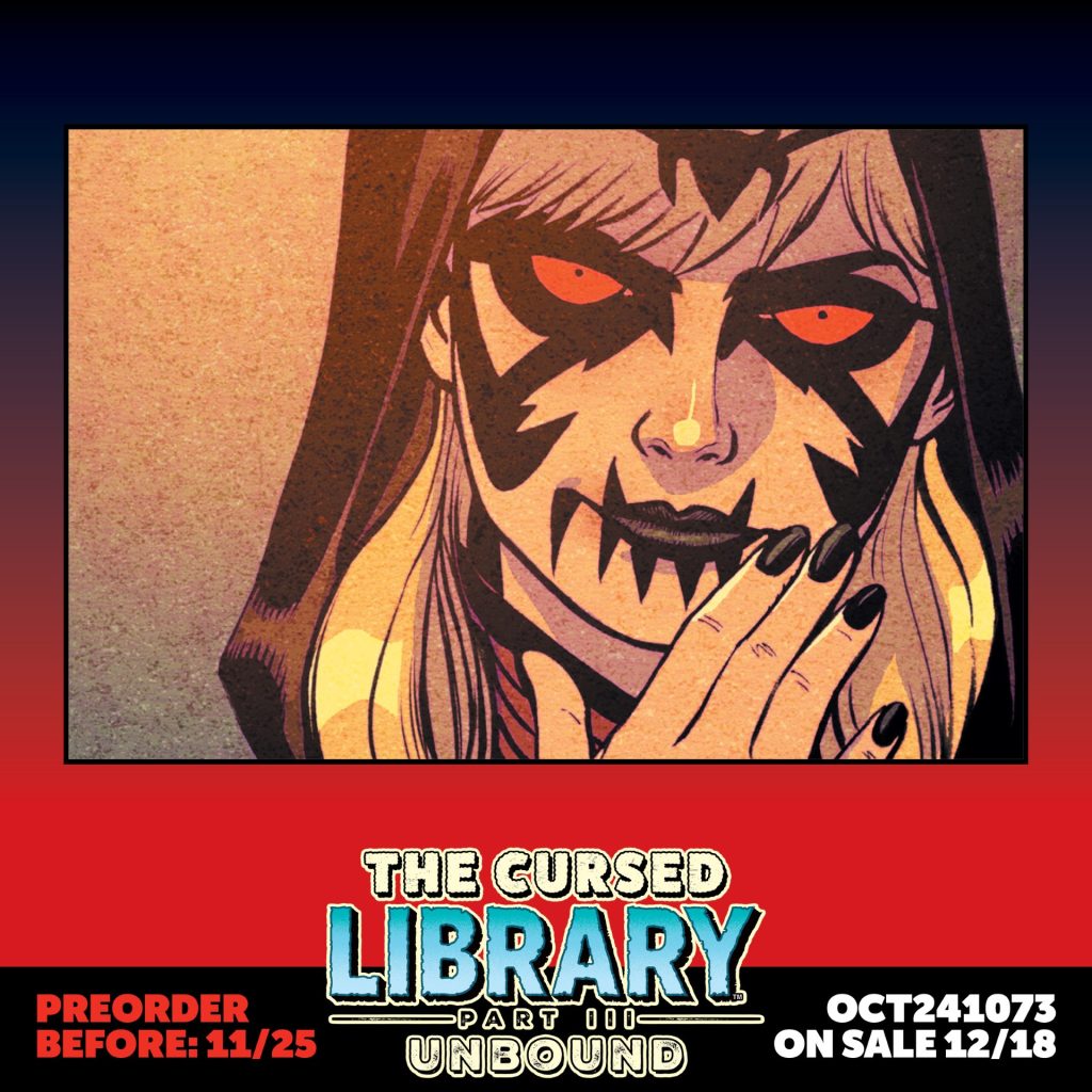 The Cursed Library: Unbound Hits Stores on December 18th! - Archie Comics