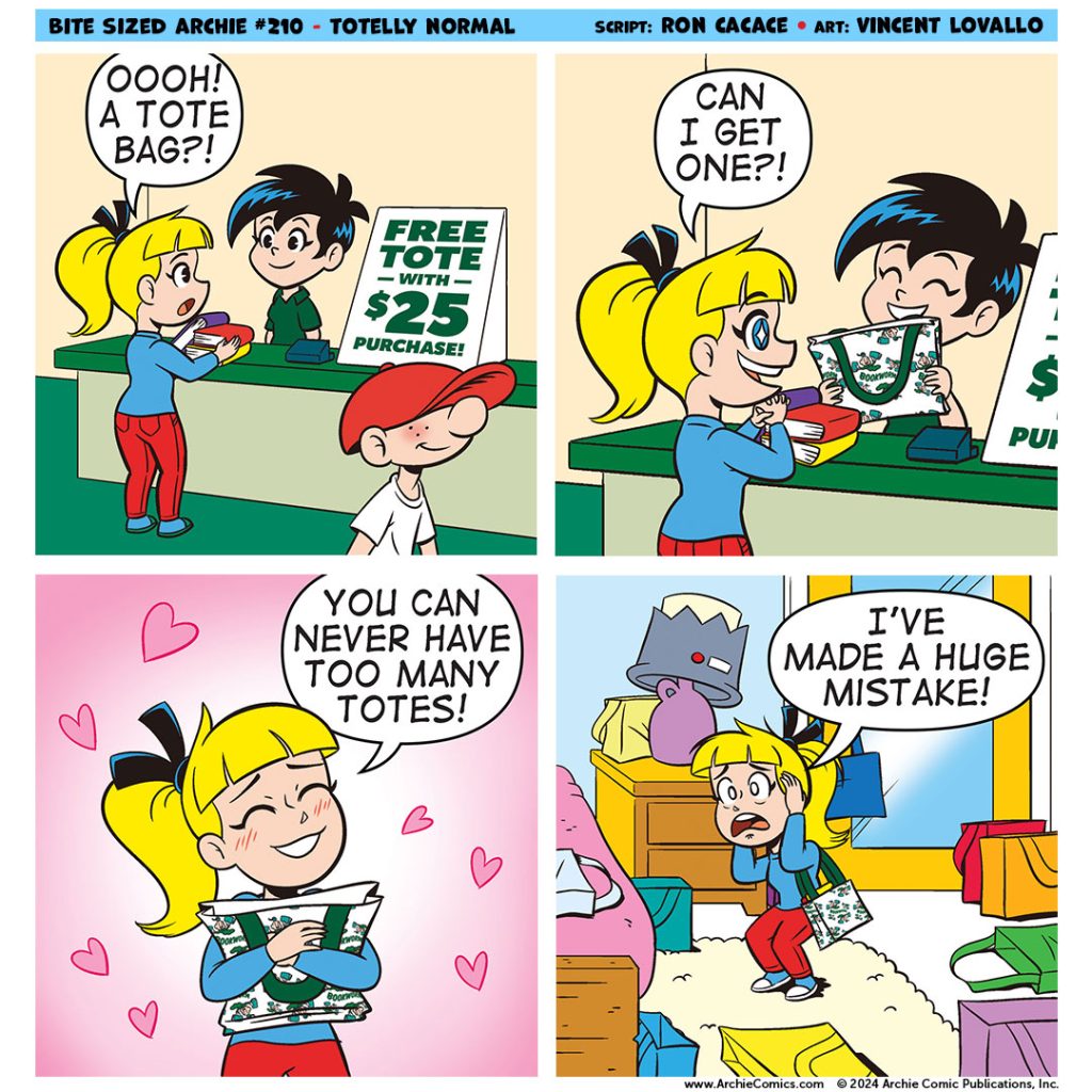 Bite Sized Archie #210 – Totelly Normal - Archie Comics