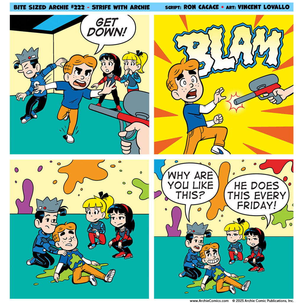 Bite Sized Archie #222 – Strife With Archie - Archie Comics