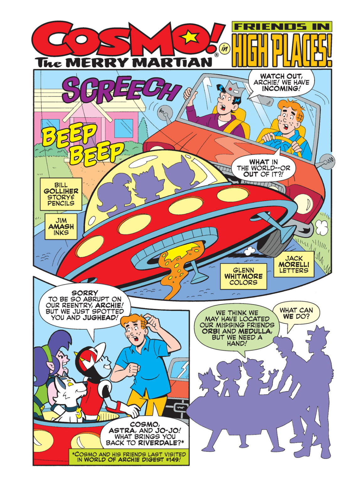 Cosmo meets Sabrina in ARCHIE DIGEST #360! - Archie Comics