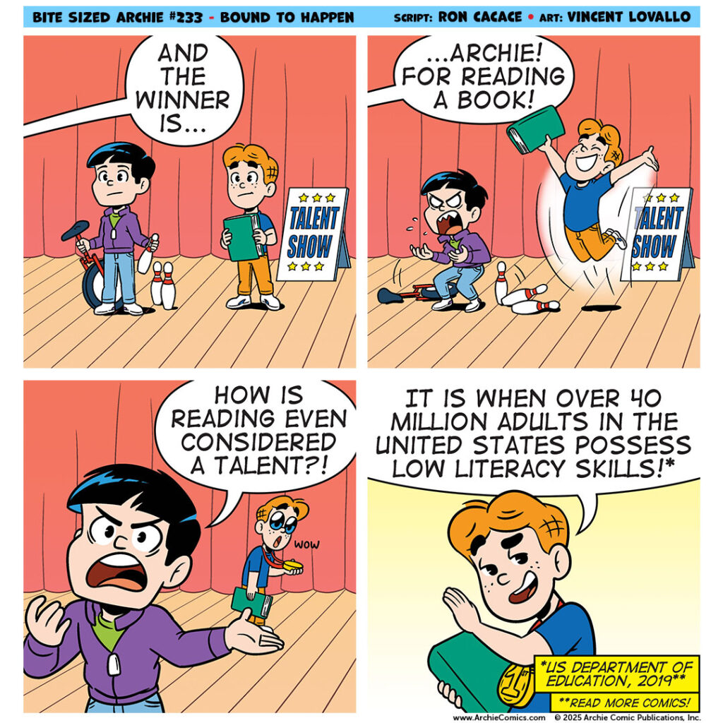 Bite Sized Archie #233 – Bound to Happen - Archie Comics