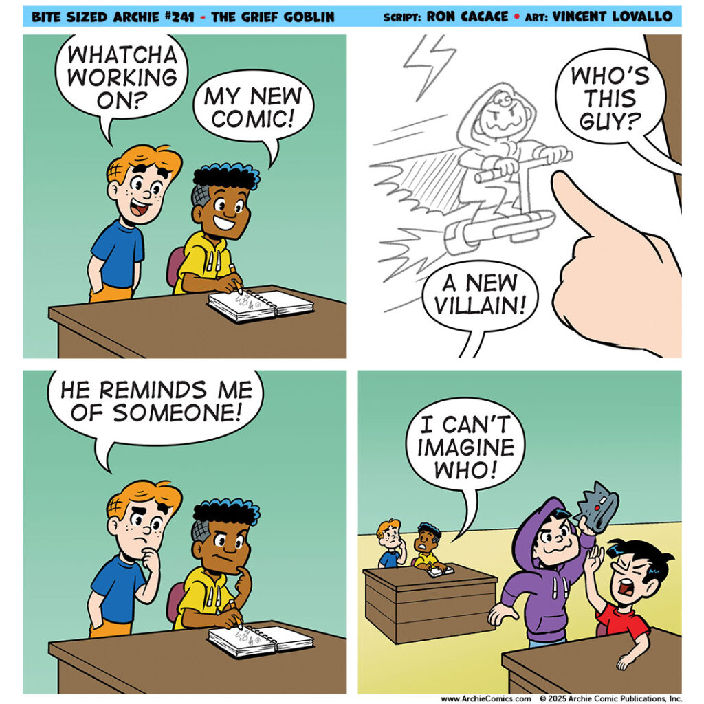 Bite Sized Archie #241 – The Grief Goblin - Archie Comics
