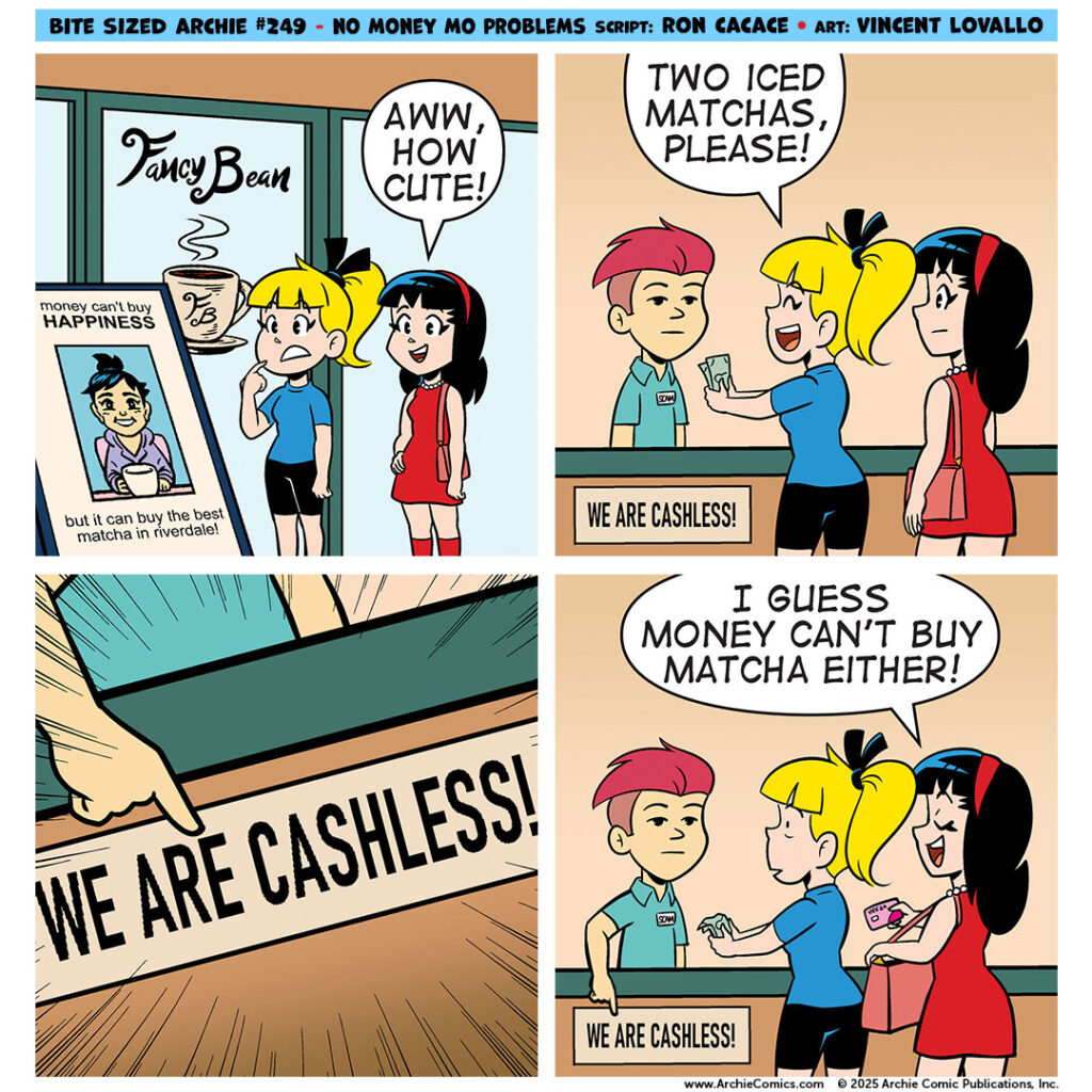 Bite Sized Archie #249 – No Money Mo Problems - Archie Comics