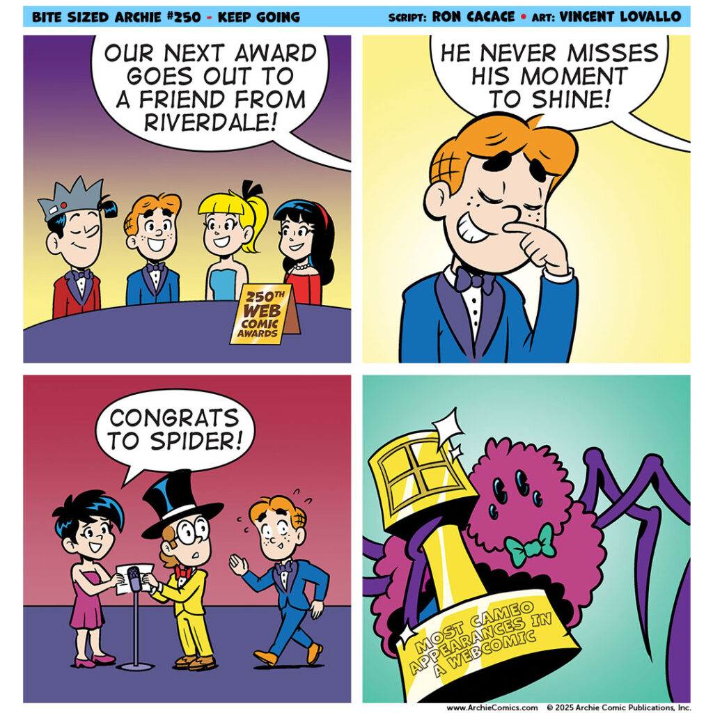 Bite Sized Archie #250 – Keep Going - Archie Comics