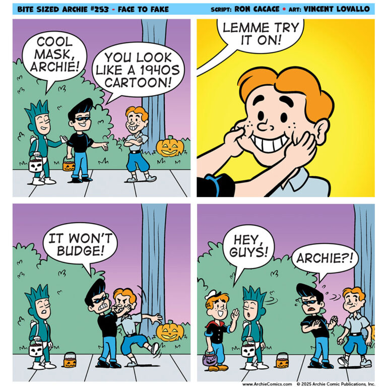 Bite Sized Archie #253 – Face to Fake - Archie Comics
