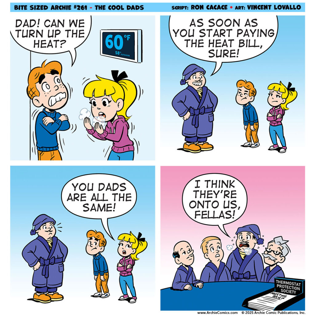 Bite Sized Archie #261 – The Cool Dads - Archie Comics