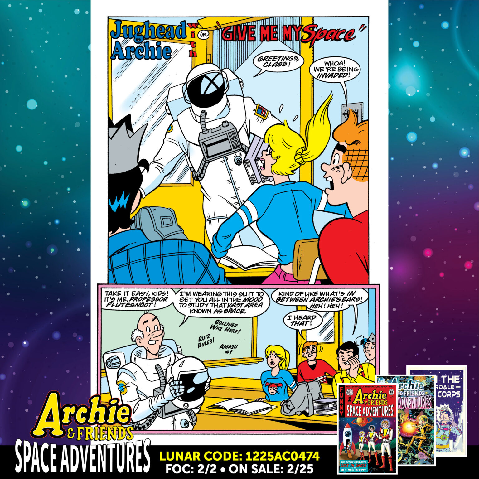 Cosmic Comedy Awaits in Archie & Friends: Space Adventures! - Archie Comics