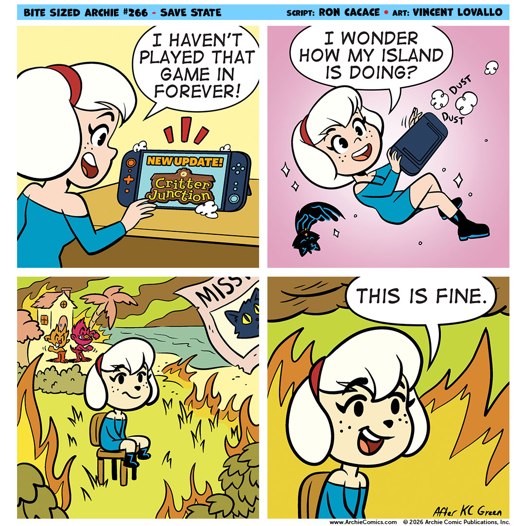 Bite Sized Archie #266 – Save State - Archie Comics