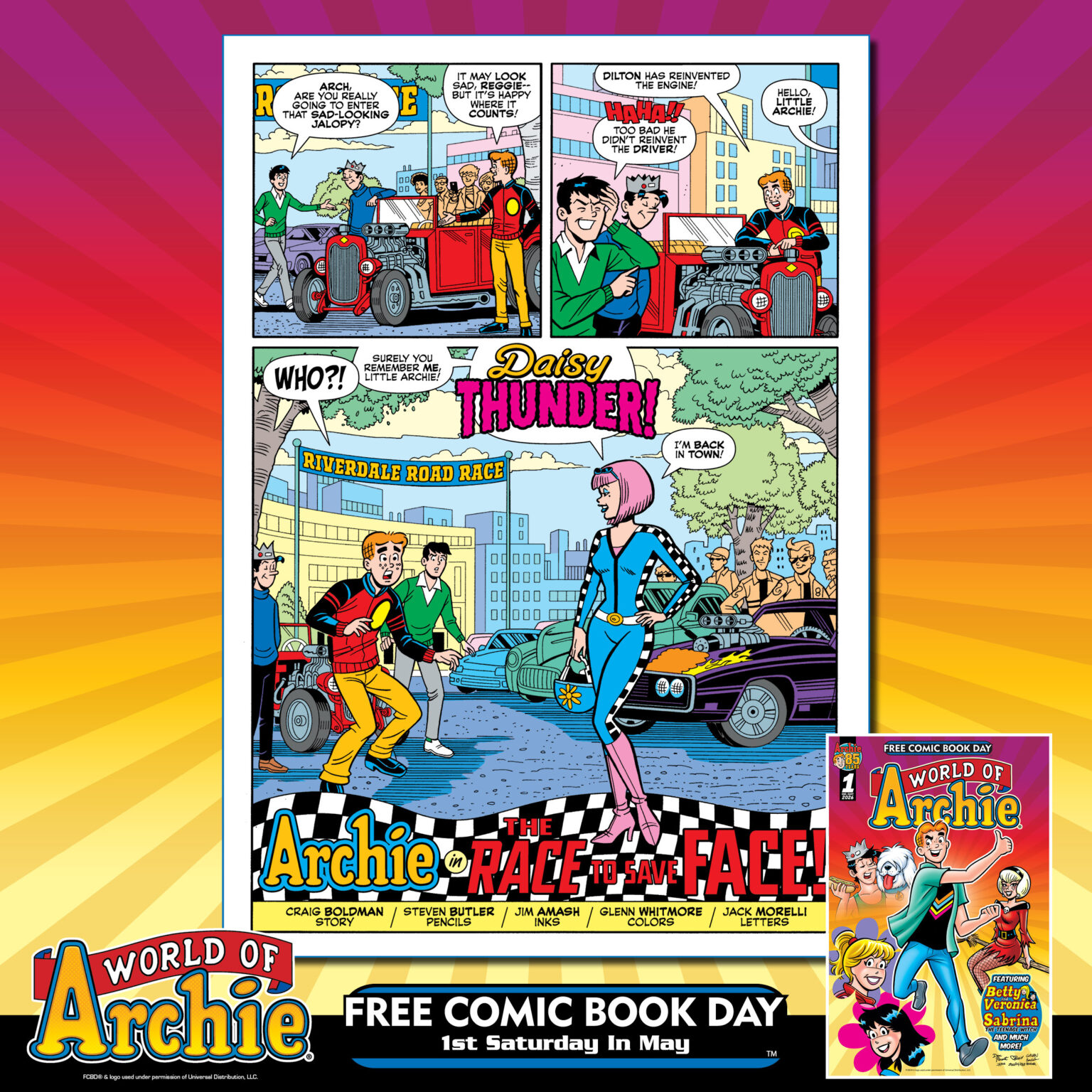 Mark Your Calendars! Free Comic Book Day Is On May 2nd! - Archie Comics