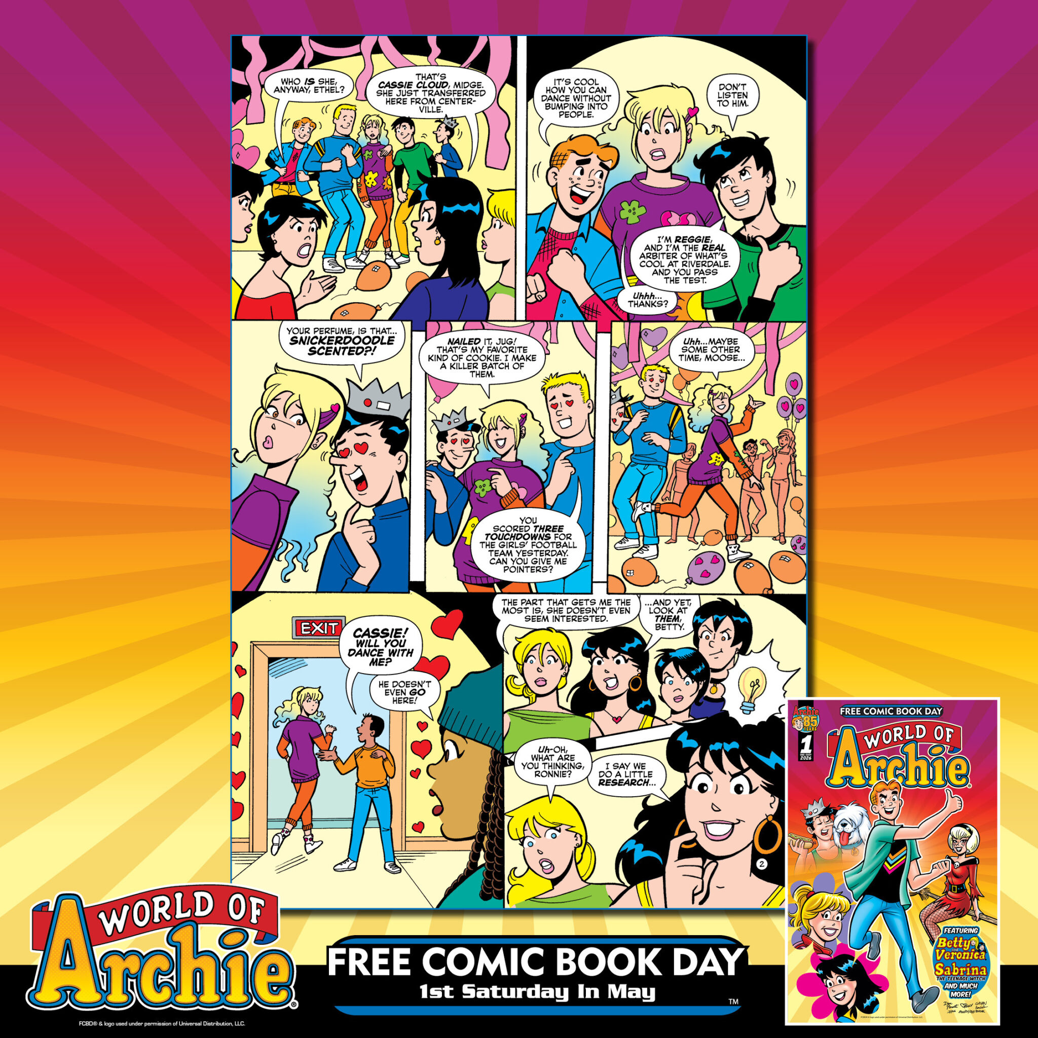 Mark Your Calendars! Free Comic Book Day Is On May 2nd! - Archie Comics