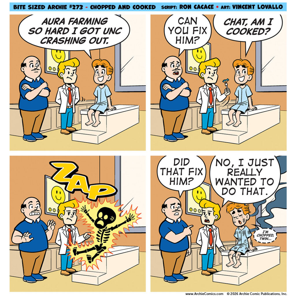 Bite Sized Archie #273 – Chopped and Cooked - Archie Comics